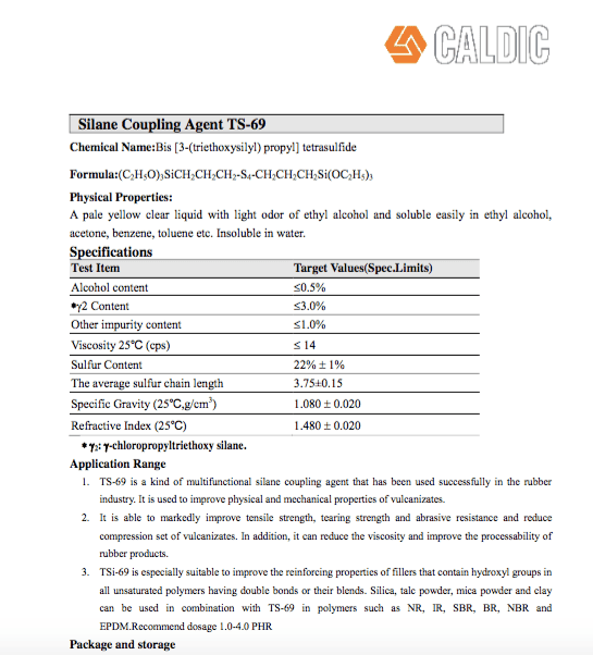 SILANE COUPLING AGENT - TS69B